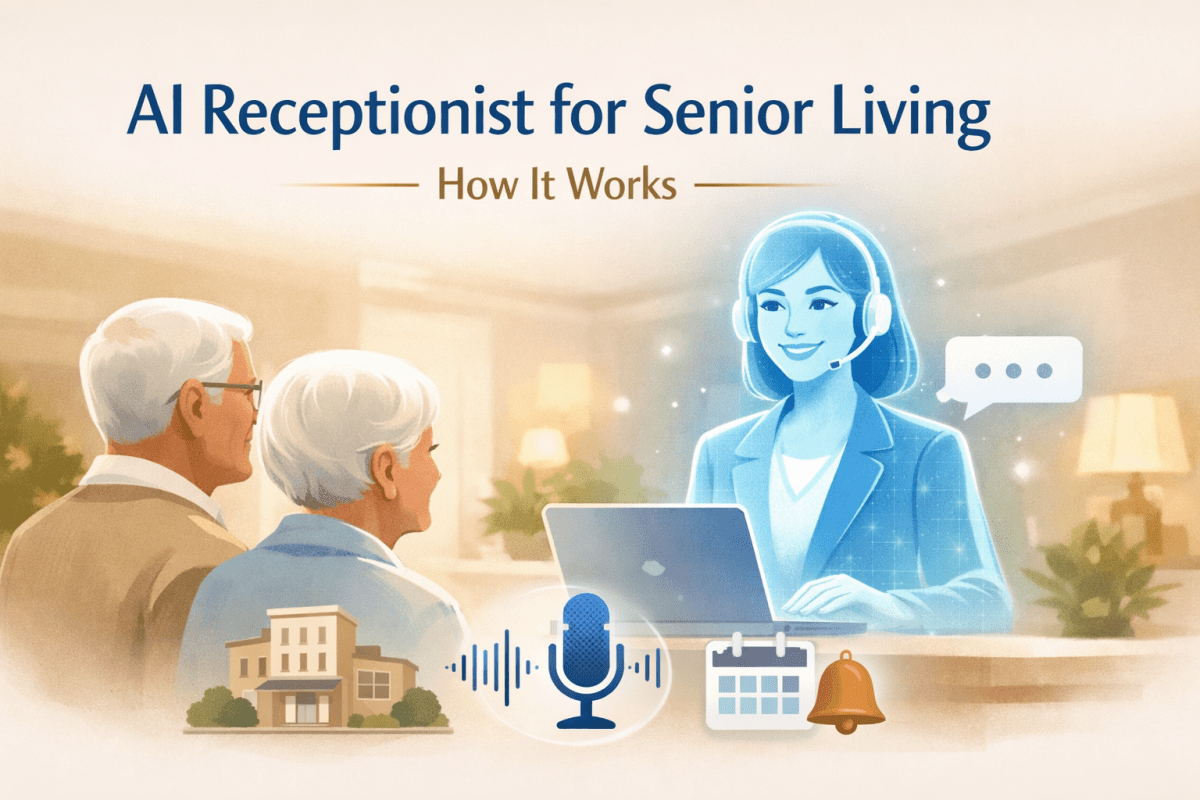 AI Receptionist for Senior Living: How It Works – ONSCREEN, Inc.